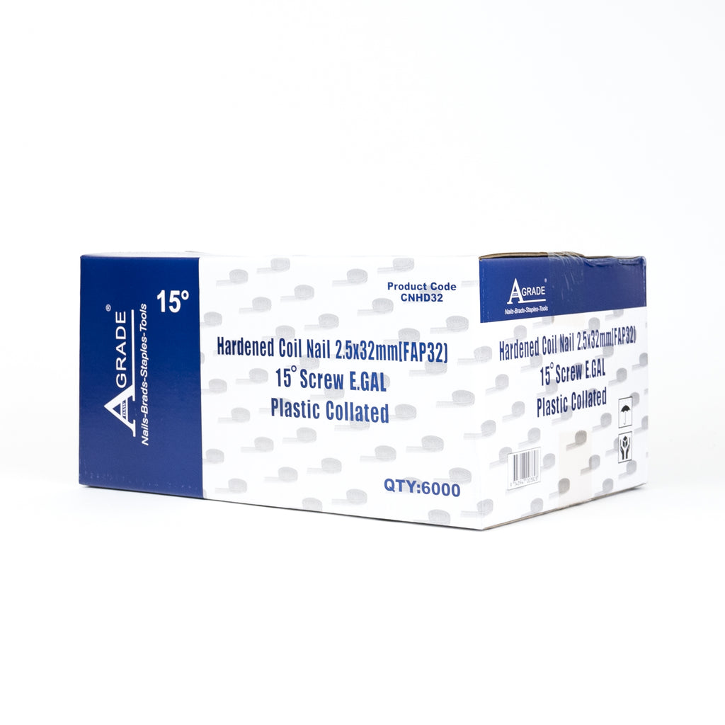 [27mm x 2.5] 15° HARDENED COIL NAILS for CLADDING – AGrade Fasteners ...
